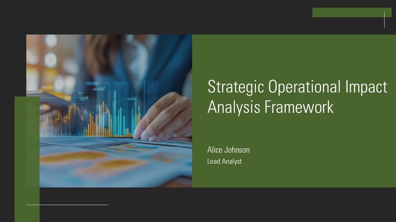 Strategic Operational Impact Analysis Framework PPT Guidelines AT