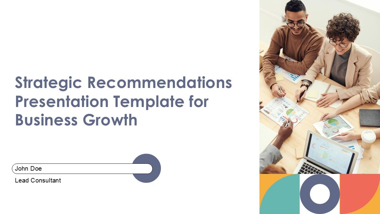 Strategic Recommendations Presentation Template For Business Growth PPT H