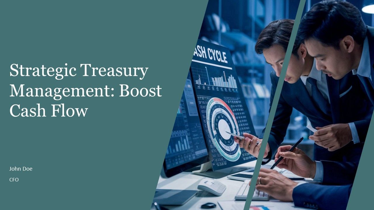 Strategic Treasury Management Boost Cash Flow PPT PowerPoint AT