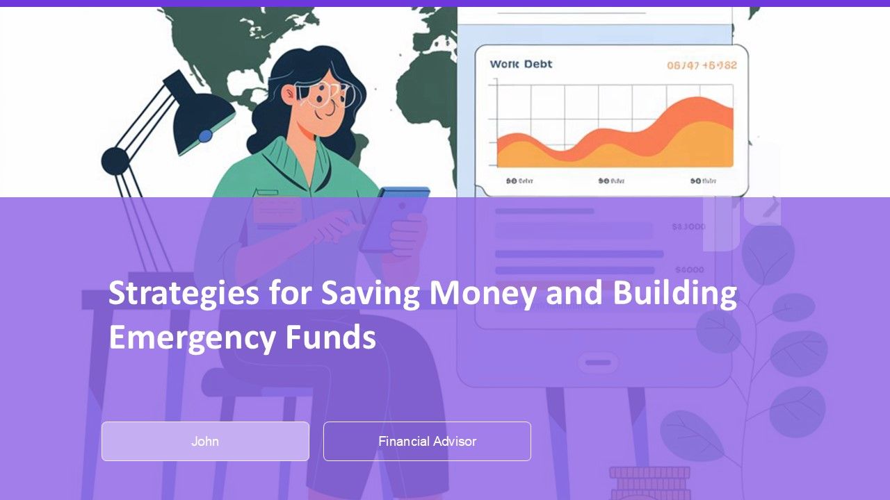Strategies For Saving Money And Building Emergency Funds PPT Guidelines AT