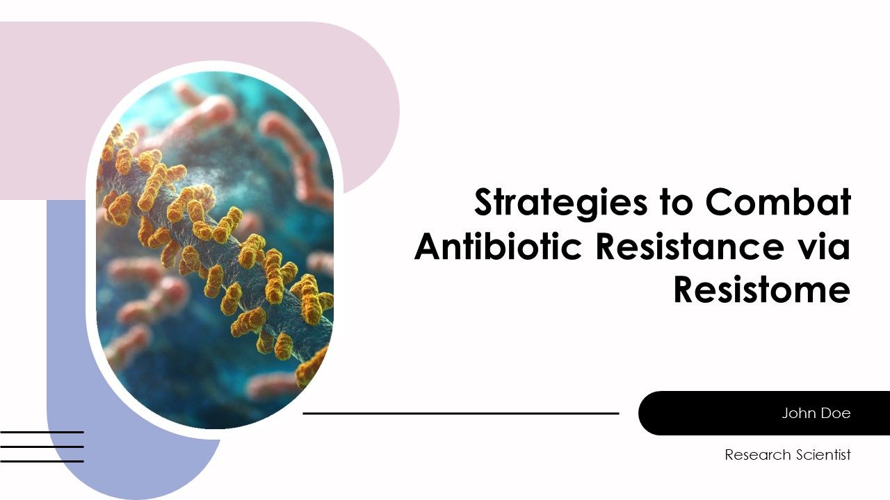 Strategies To Combat Antibiotic Resistance Via Resistome PPT Structure AT