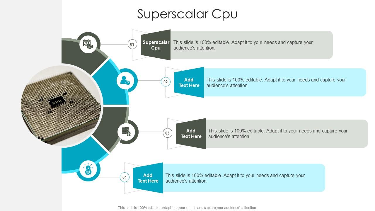 Superscalar Cpu In Ppt Powerpoint Presentation Slide Templates Cpp Ppt