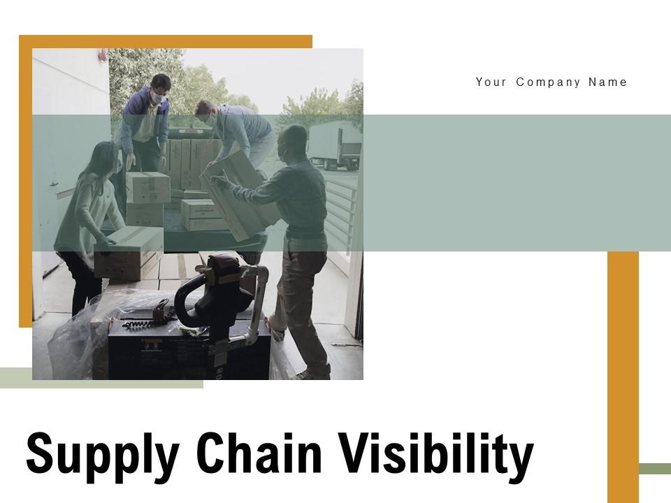 Supply Chain Visibility Vision Services Technical Architecture ...