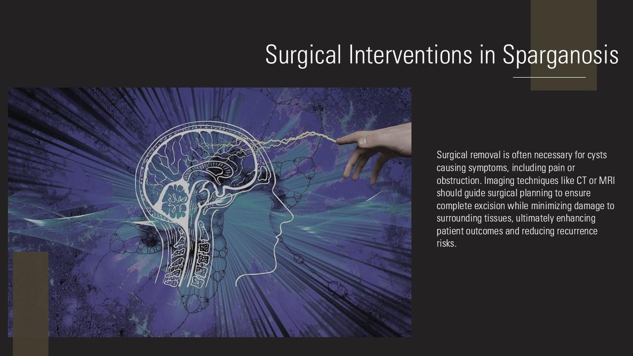 Surgical Interventions In Sparganosis PPT Sample ST AI SS PPT Sample