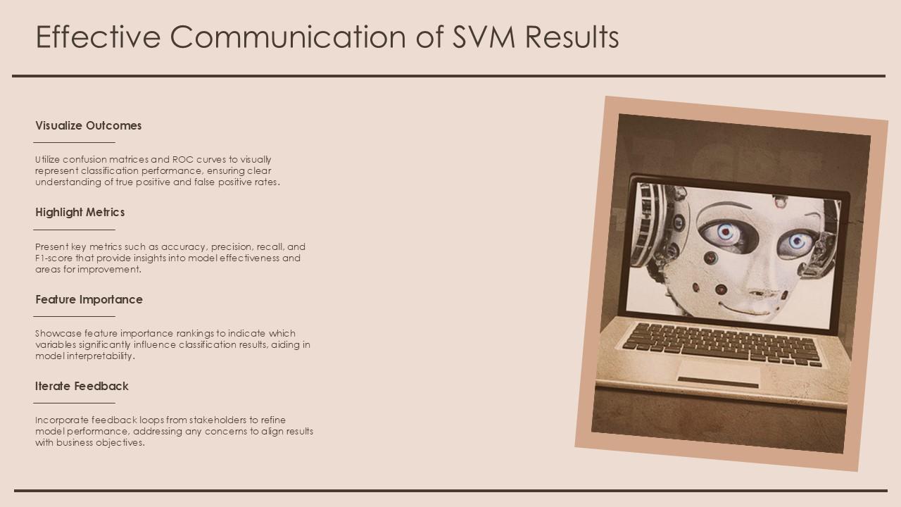 Svm Algorithm Support Vector Machine Classification Ppt Powerpoint St Ai Ppt Presentation