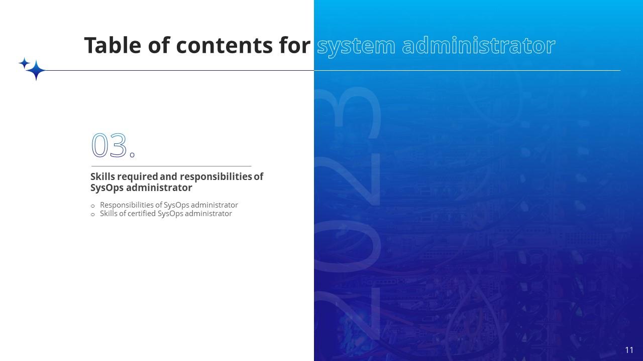 System Administrator Powerpoint Presentation Slides PPT Sample