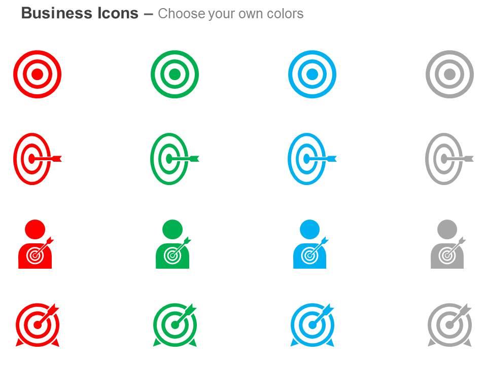 Target Archery Aiming The Customer Target Board Ppt Icons Graphics ...