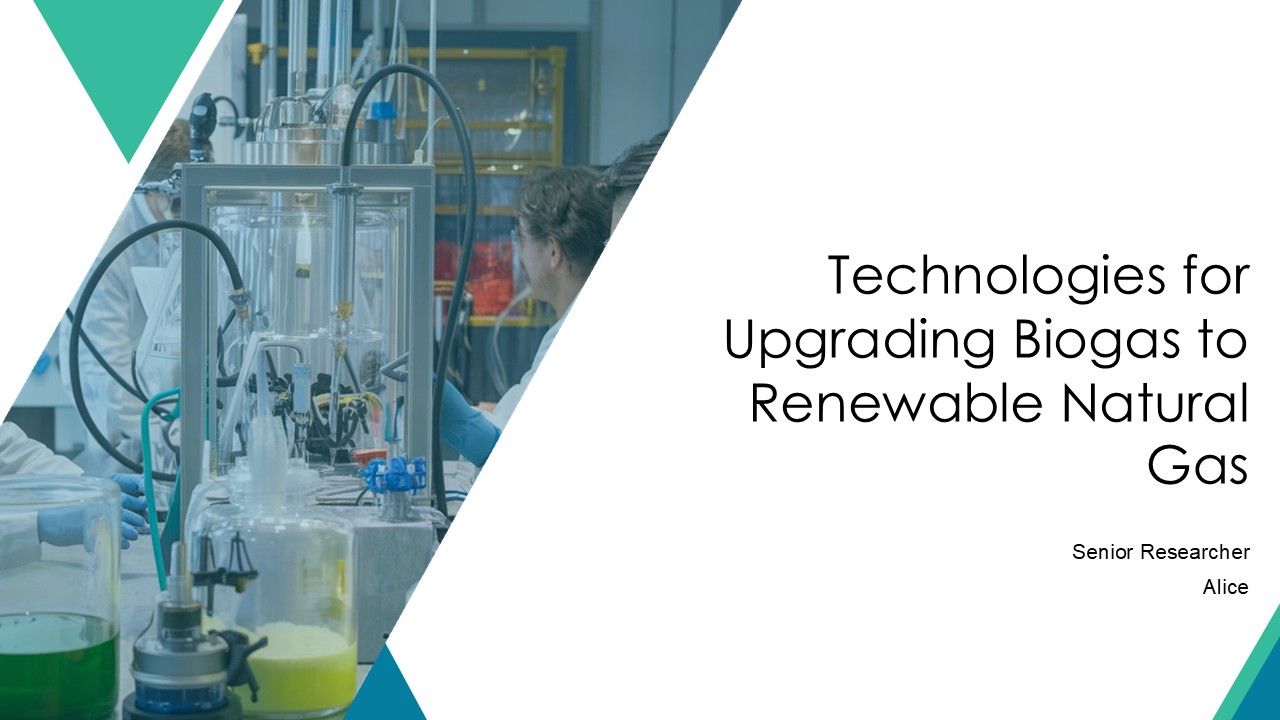 Technologies For Upgrading Biogas To Renewable Natural Gas PPT Graphics AT