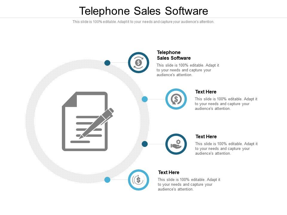 Telephone Sales Software Ppt Powerpoint Presentation Styles Structure