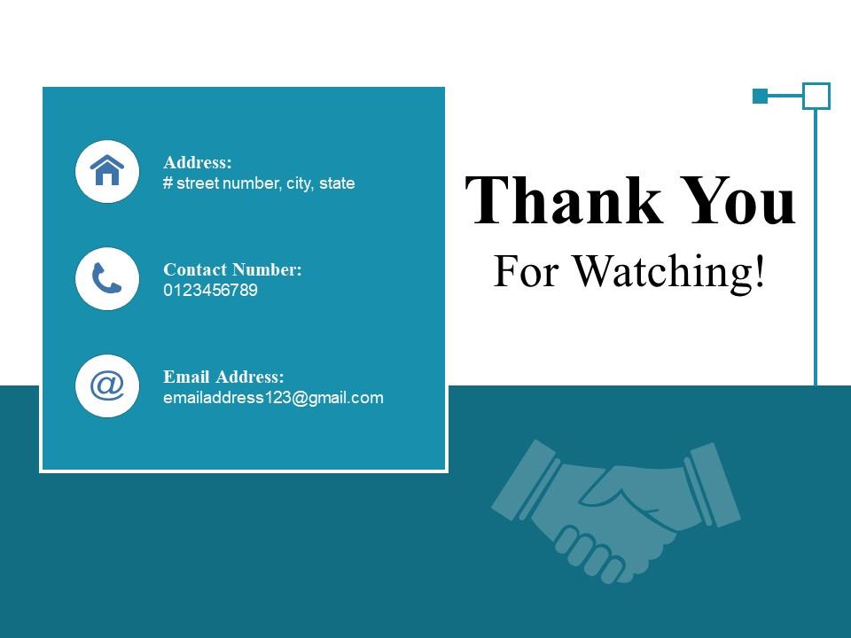 Thank You For Watching My Powerpoint