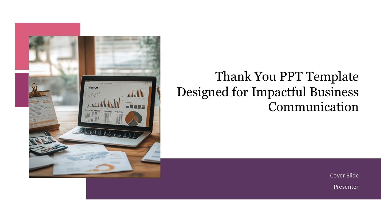 Thank You PPT Template Designed For Impactful Business Communication PPT H
