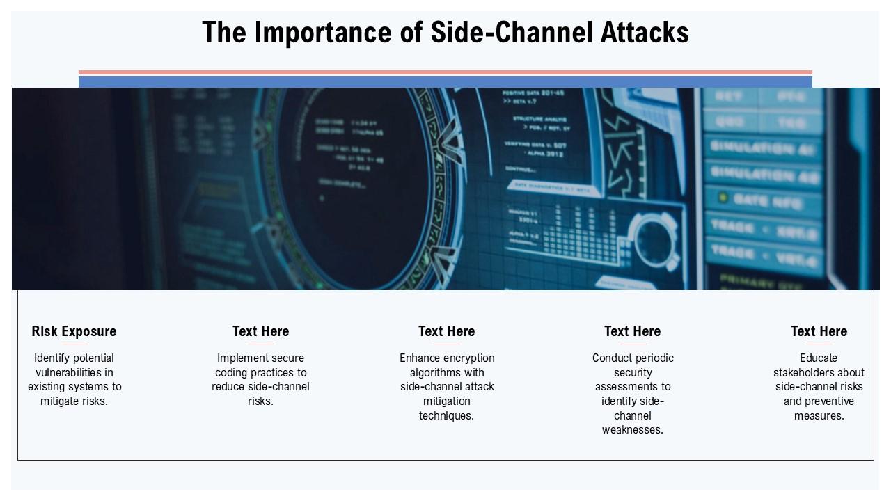 The Importance Of Side Channel Attacks PPT Slides ST AI SS PPT Sample