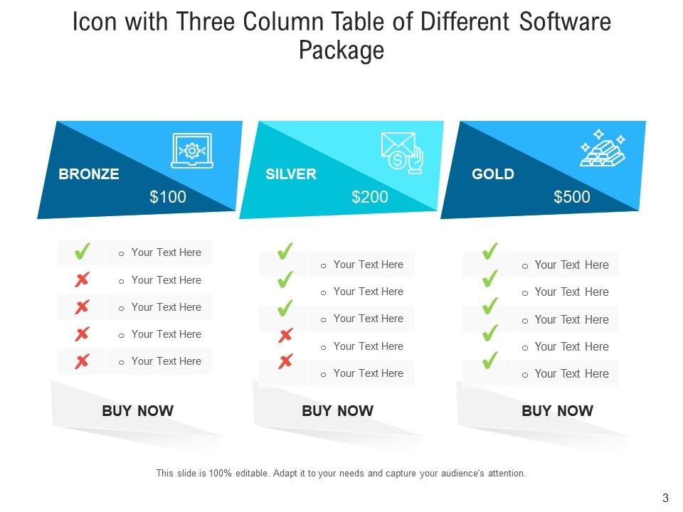 Top 10 Three Column Table With Icons PowerPoint Presentation Templates ...