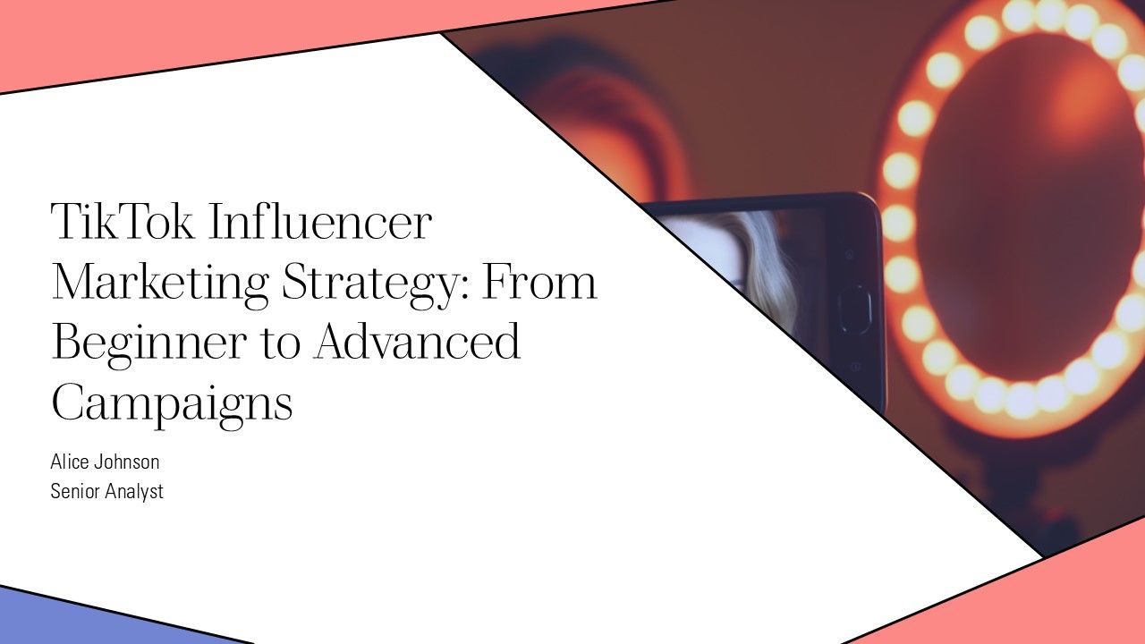 Tiktok Influencer Marketing Strategy From Beginner To Advanced ...