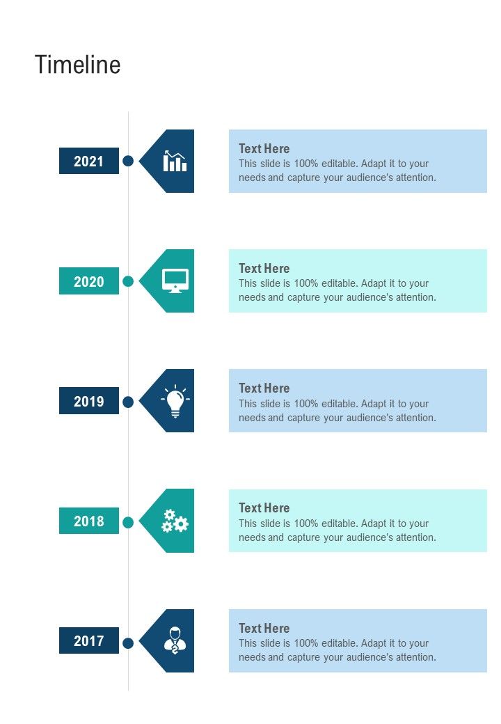 Timeline Creative Service Proposal One Pager Sample Example Document | Presentation Graphics ...
