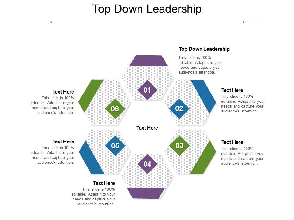 Top Down Leadership Ppt Powerpoint Presentation Files Cpb Presentation Graphics Presentation