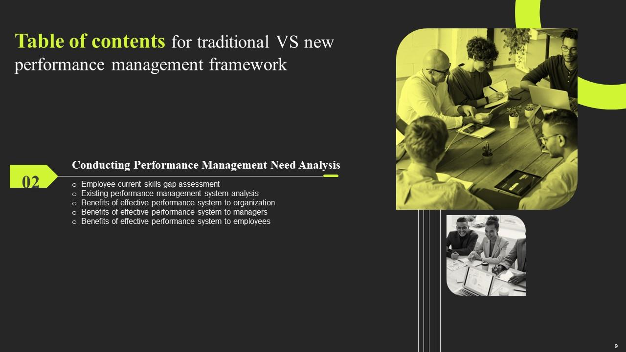 Traditional Vs New Performance Management Framework Powerpoint Presentation Slides Ppt Template