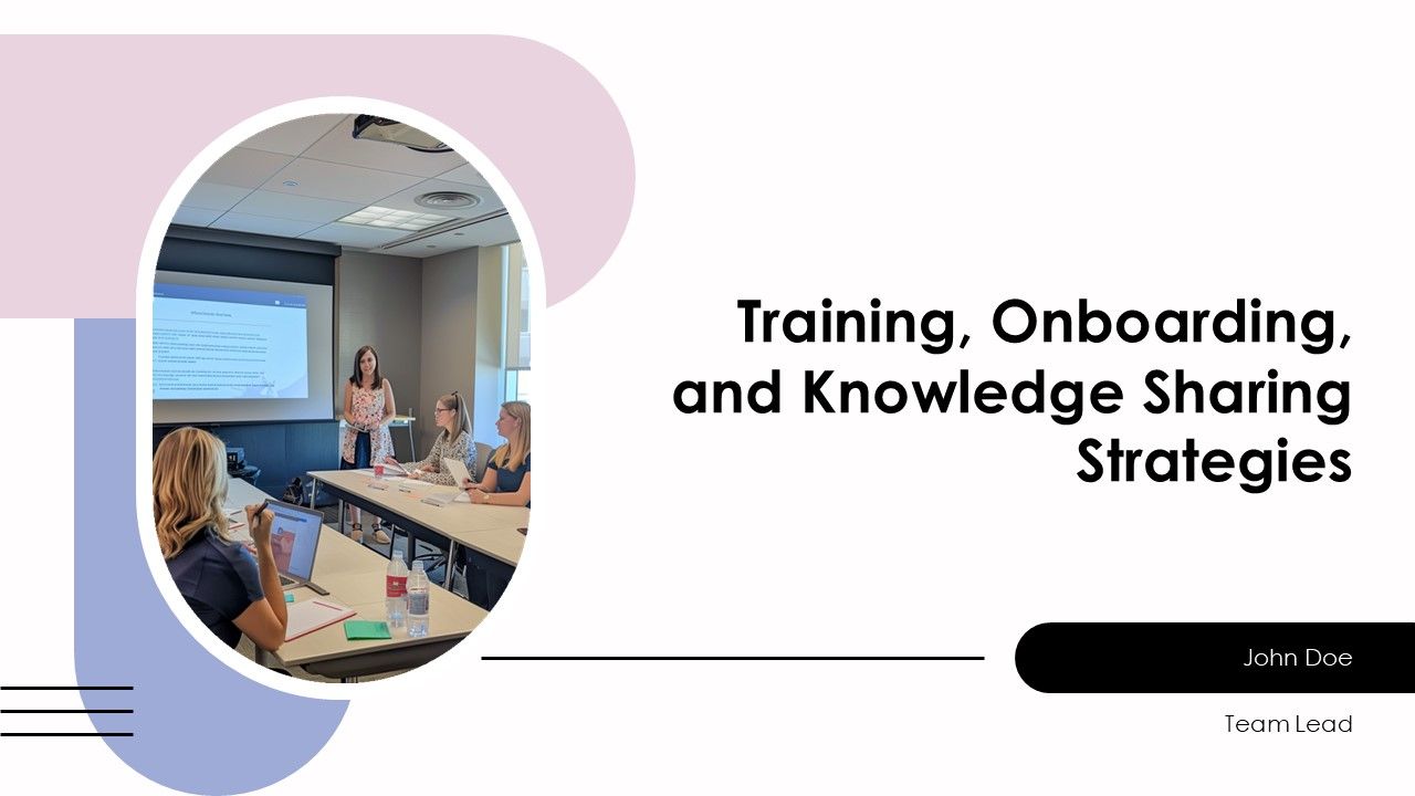 Training Onboarding And Knowledge Sharing Strategies PPT Information AT