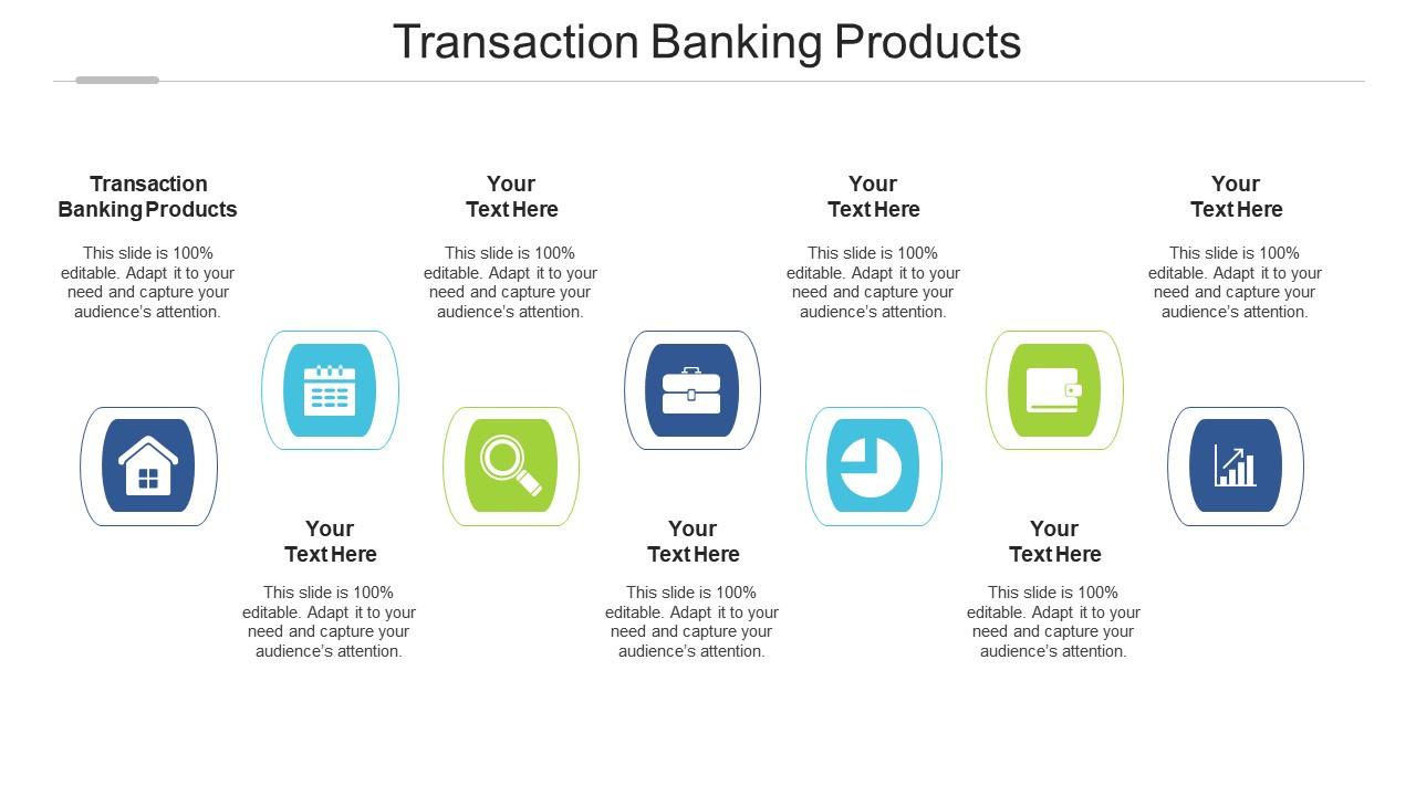 Transaction Banking Products Ppt Powerpoint Presentation Styles Graphic Tips Cpb Presentation