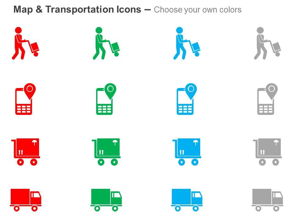 Transportation Location Finder Load Delivery Ppt Icons Graphics ...