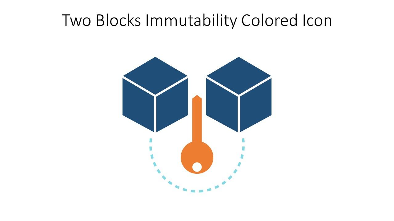 Two Blocks Immutability Colored Icon In Powerpoint Pptx Png And ... Two Blocks Immutability Colored Icon In Powerpoint Pptx Png And ...