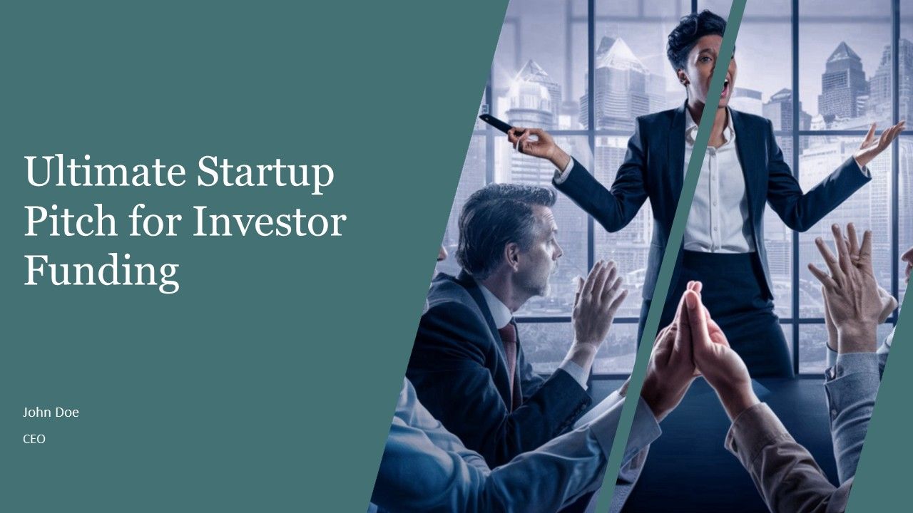 Ultimate Startup Pitch For Investor Funding PPT PowerPoint AT