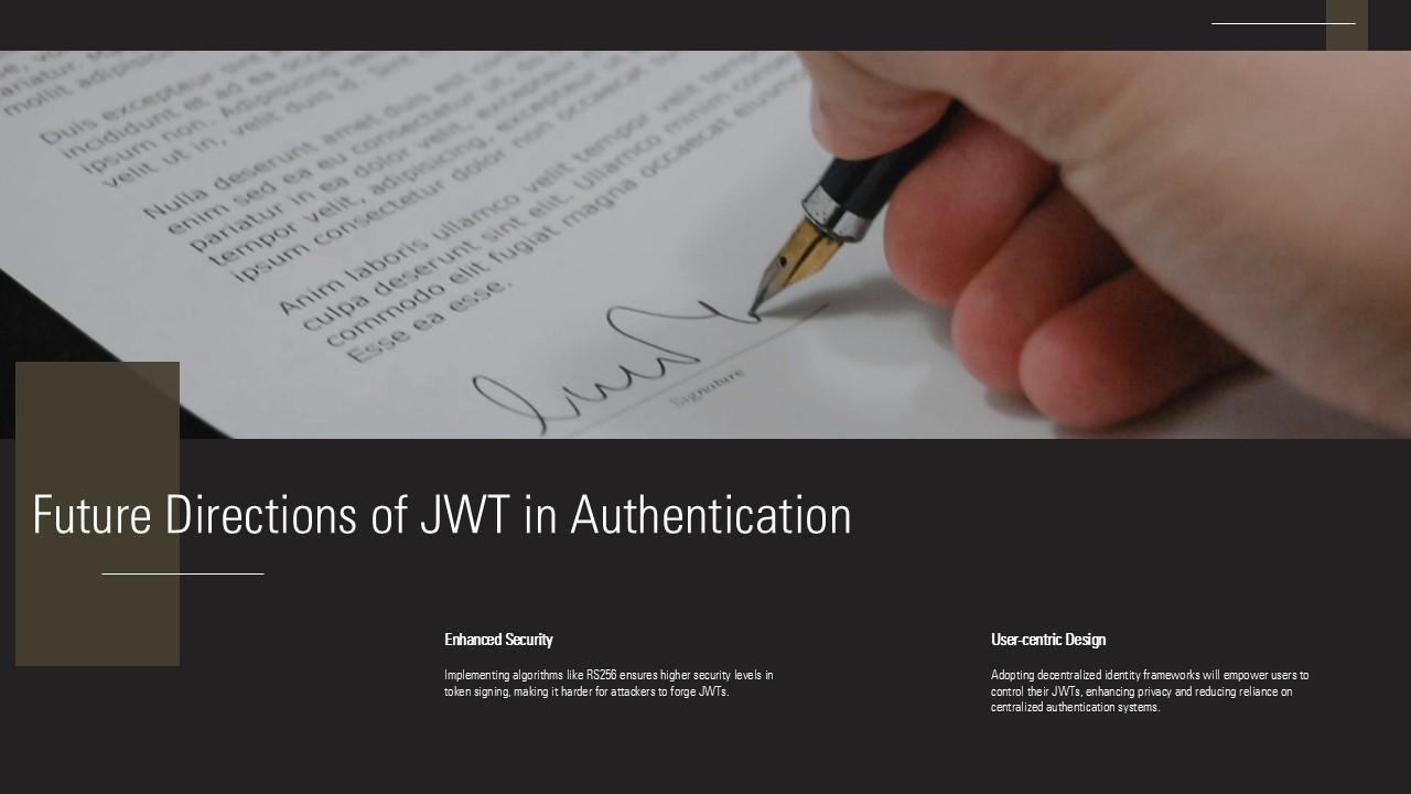 Understanding Json Web Tokens A Comprehensive Guide For Secure Authentication Ppt Template St Ai