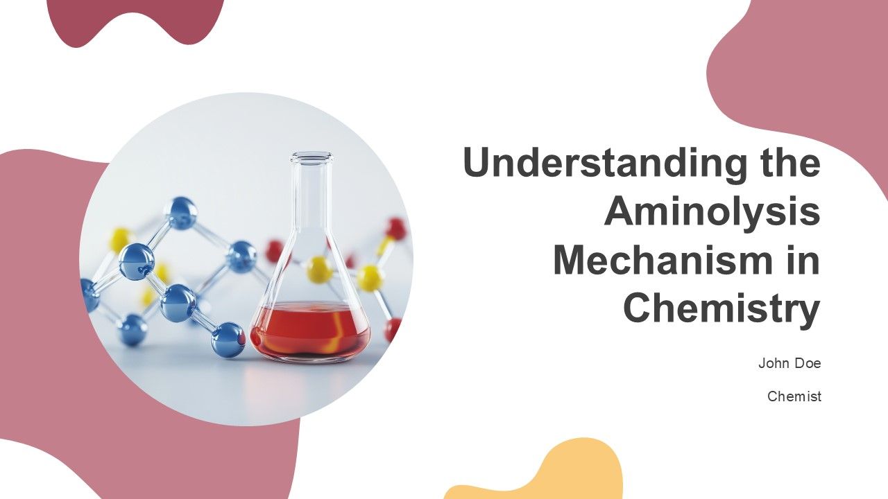 Understanding The Aminolysis Mechanism In Chemistry PPT Sample ST AI