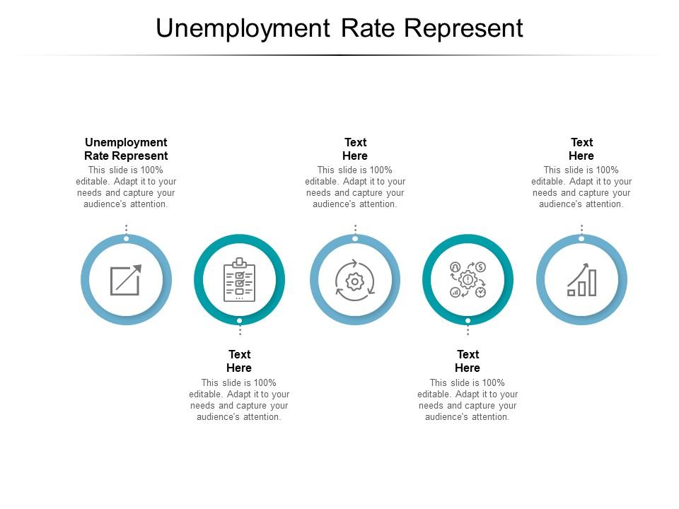 Unemployment Rate Represent Ppt Powerpoint Presentation Visual Aids ...