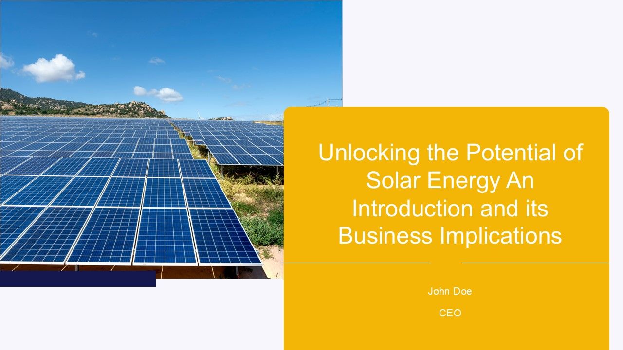 Top 10 Solar Value Chain PowerPoint Presentation Templates in 2026