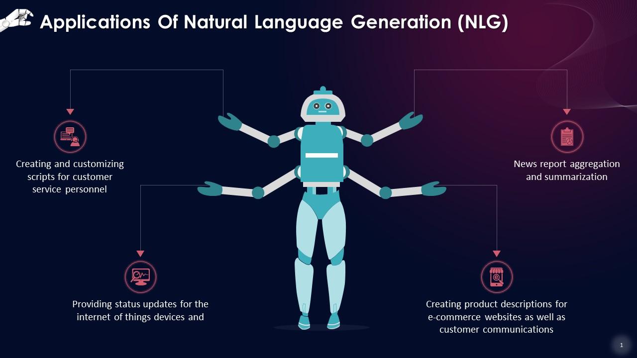 Use Cases Of Natural Language Generation Training Ppt PPT Slide Use Cases Of Natural Language Generation Training Ppt PPT Slide