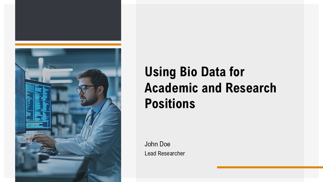 Using Bio Data For Academic And Research Positions PPT PowerPoint AT
