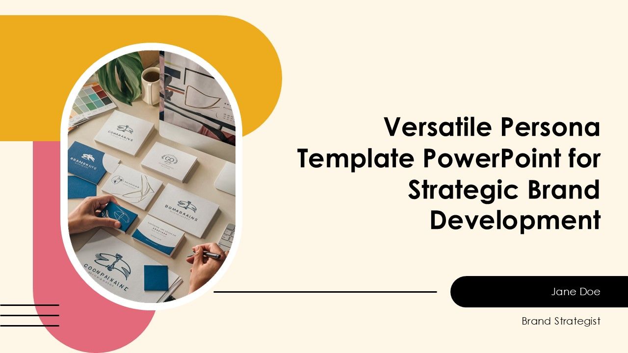 Versatile Persona Template PowerPoint For Strategic Brand Development PPT H