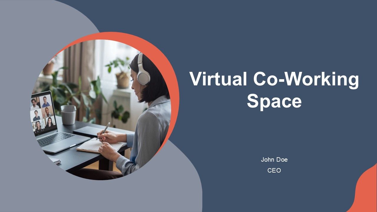 Virtual Co Working Space PPT Designs ACP