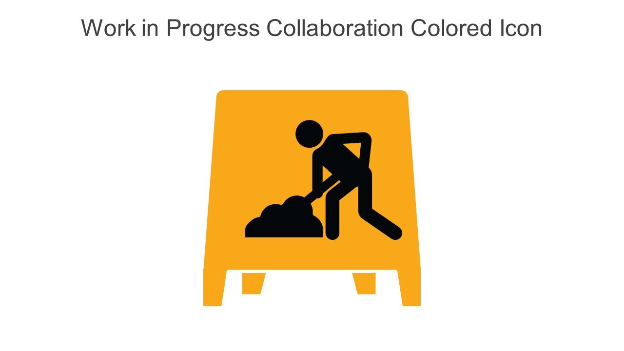 Work In Progress Collaboration Colored Icon In Powerpoint Pptx Png And Editable Eps Format PPT ...