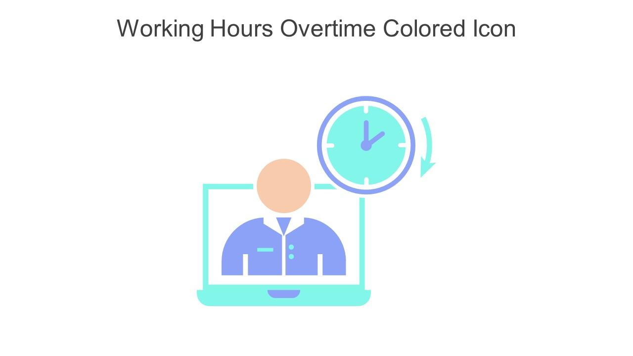 Working Hours Overtime Colored Icon In Powerpoint Pptx Png And Editable Eps Format PPT PowerPoint