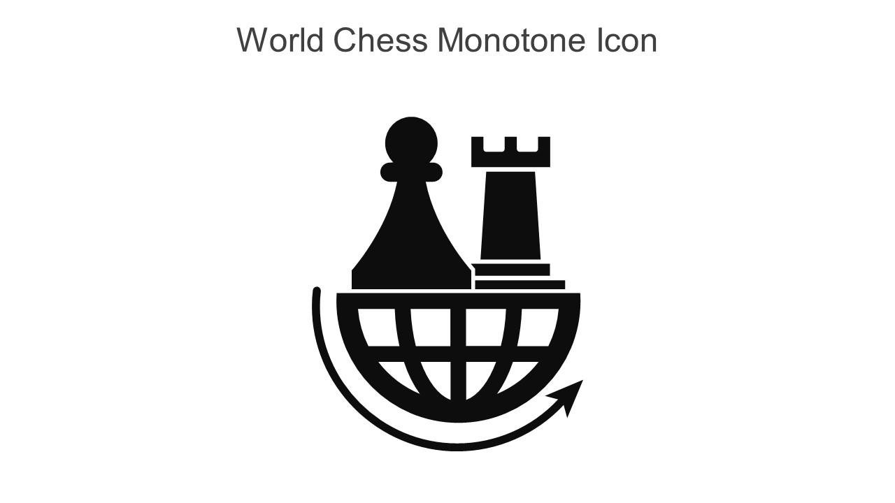 World Chess Monotone Icon In Powerpoint Pptx Png And Editable Eps ...