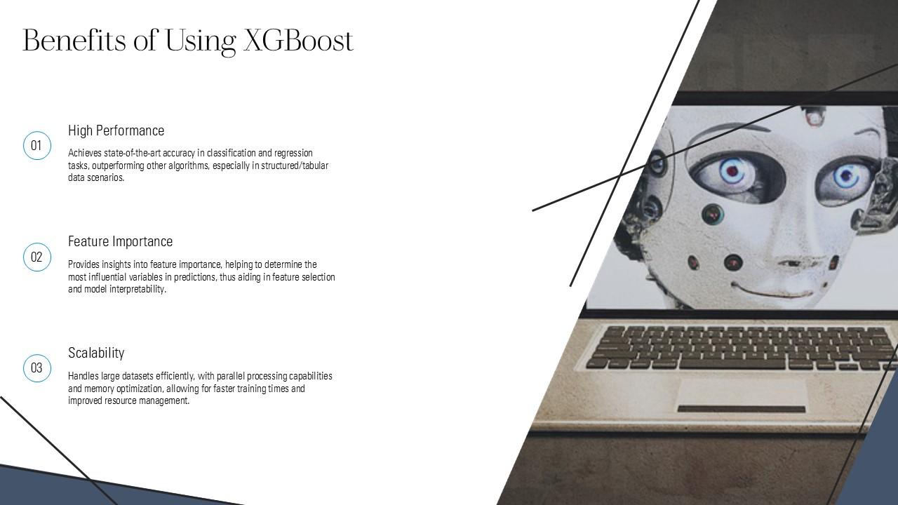 Xgboost Algorithm Machine Learning Model Gradient Ppt Presentation ST AI PPT Sample