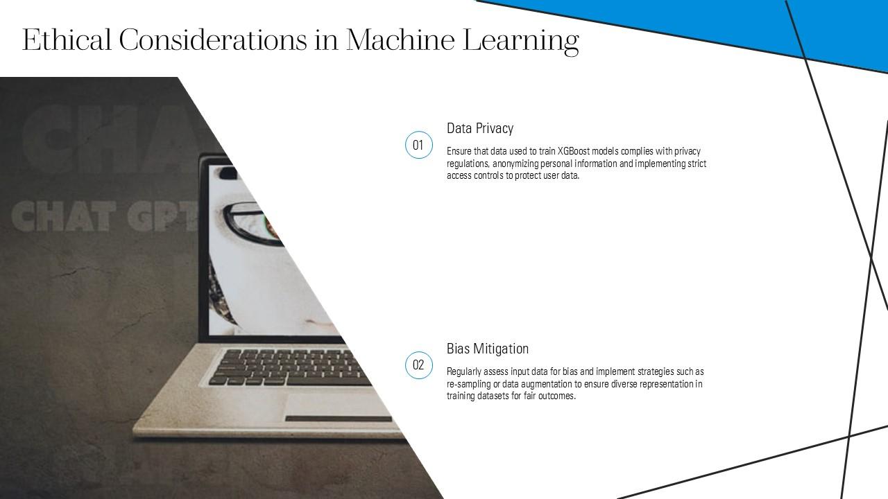 Xgboost Algorithm Machine Learning Model Gradient Ppt Presentation ST AI PPT Sample