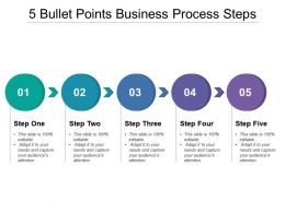 5 Bullet Points - Slide Team