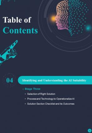 AI Transformation Playbook Report Sample Example Document PPT Template