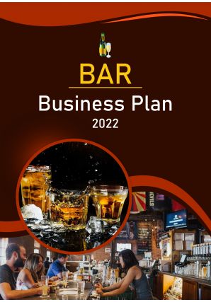 Bar Business Plan A4 Pdf Word Document PPT Sample