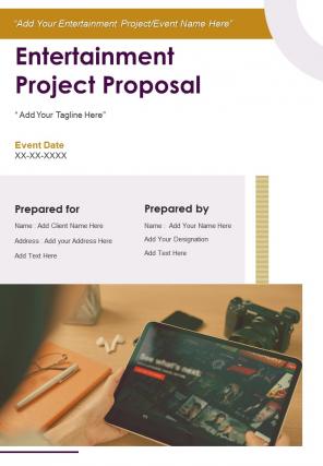 Events and Entertainment - Document Reports