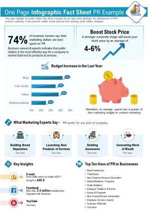 Fact Sheet - SlideTeam