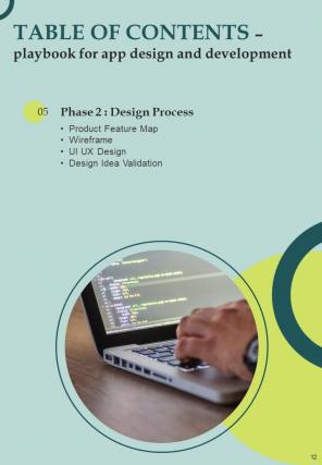 Playbook For App Design And Development Report Sample Example Document ...