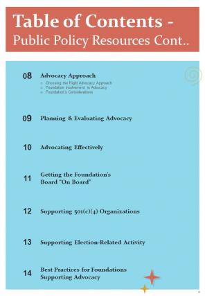 Public Policy Resources Report Sample Example Document