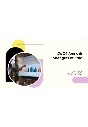 SWOT Analysis Strengths Of Bata PPT Outline AT