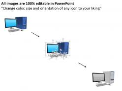 0814 Computer Network Diagram With Desktops Connected Using Ethernet Ppt Slides | Presentation ...