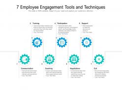 7 Employee Engagement Tools And Techniques | PowerPoint Shapes ...