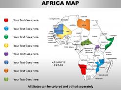 Africa continents powerpoint maps | Presentation Graphics | PowerPoint ...